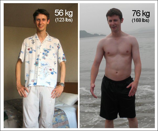 Gaining Weight – Six Weeks of GOMAD – THE LONG COUNTDOWN